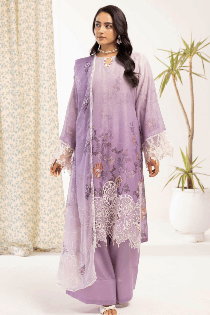 Libas E Khas collection 3 piece farshi shalwar suit