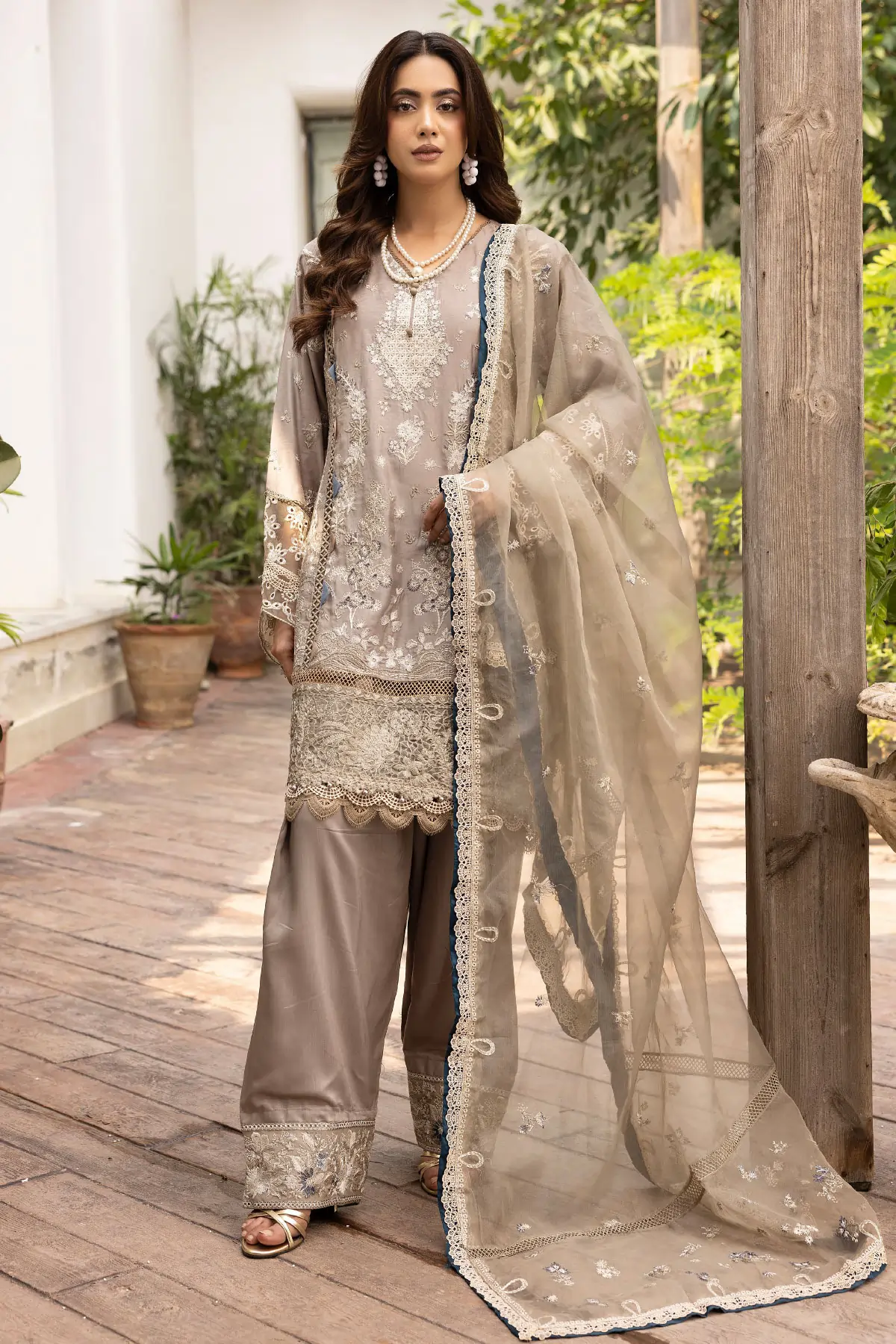 Ivana premium mother and daughter 3 piece farshi shalwar collection